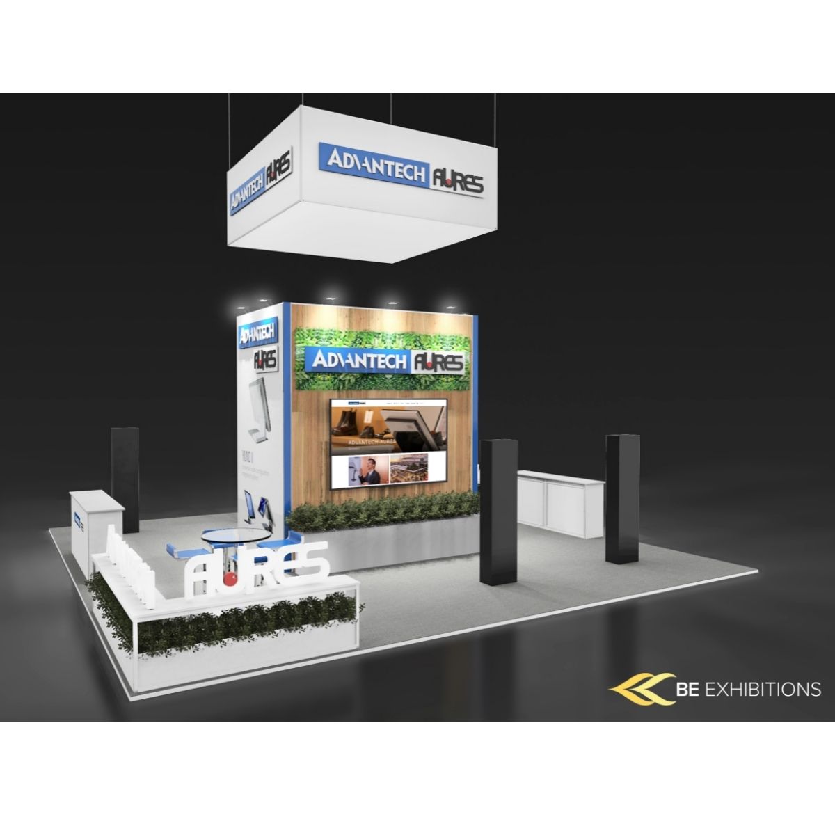 Advantech-Aures exhibit at Retail Tech 2025 | BE Exhibitions